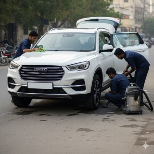 Haval H6 Car Cleaning & Detailing – Mid-Size SUV Care | Bulao.pk